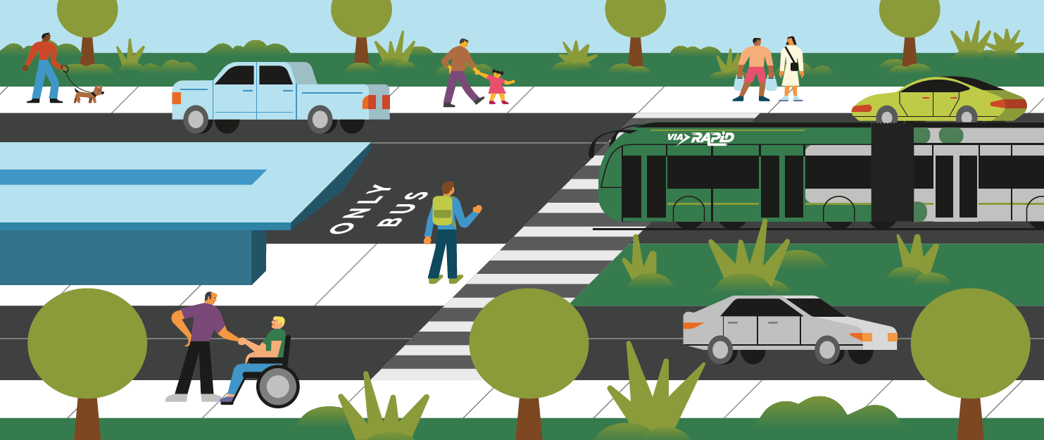 VIA Rapid Silver Line - VIA Keep SA Moving